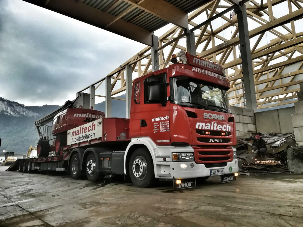 Geräteversicherung bei Arbeitsbühnen I maltech.com