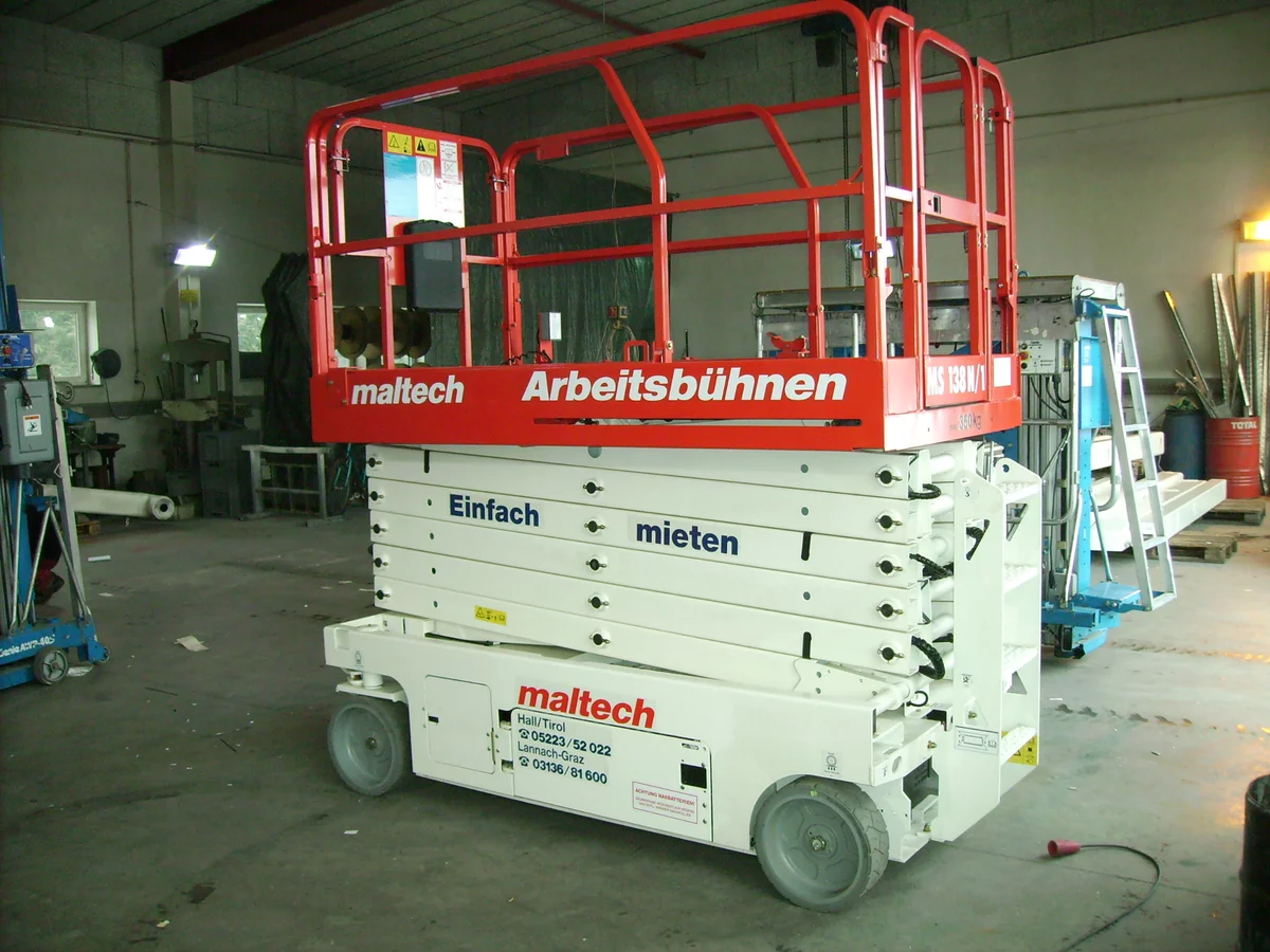 Scheren-Arbeitsbühne MS 138N | maltech.com