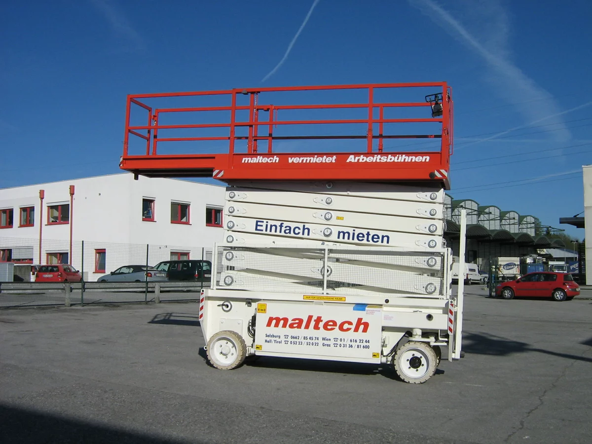 Scheren-Arbeitsbühne MS 215N | maltech.com