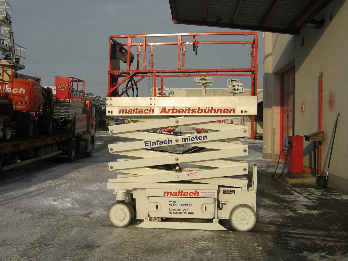 Scheren-Arbeitsbühne MS 98N | maltech.com