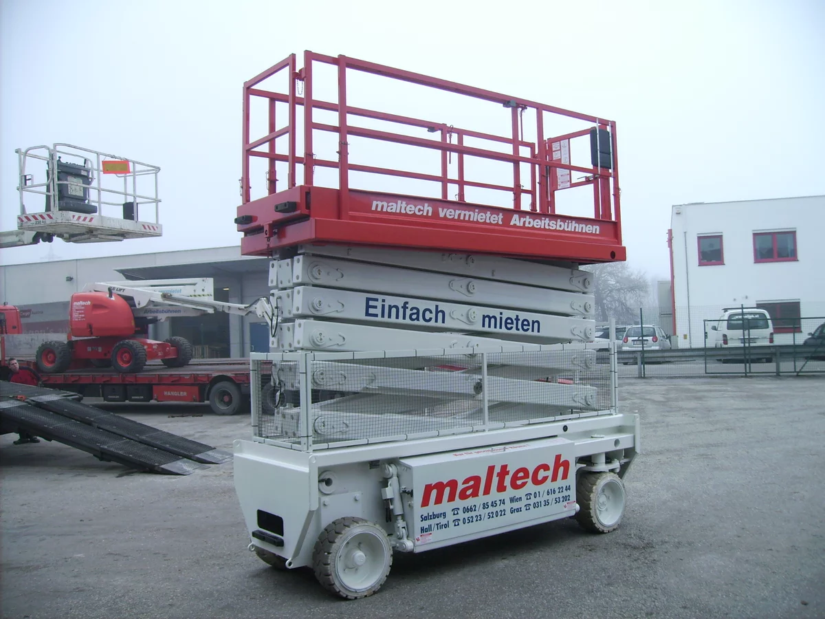 Scheren-Arbeitsbühne MS 185N | maltech.com