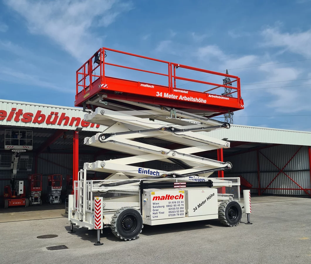 Scheren-Arbeitsbühne MS 340DAS | maltech.com