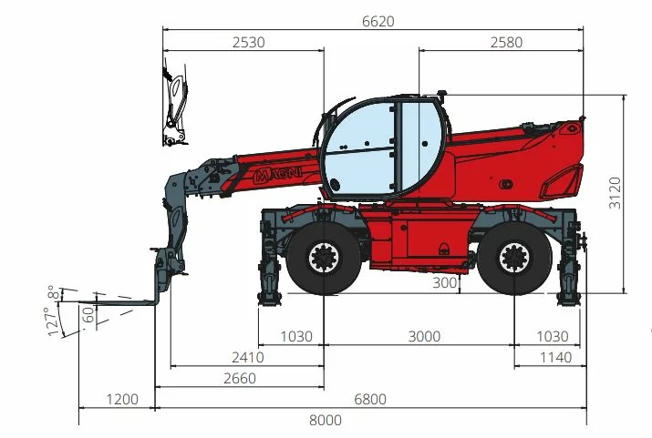 Teleskopstapler MTS 50.18R | maltech.com